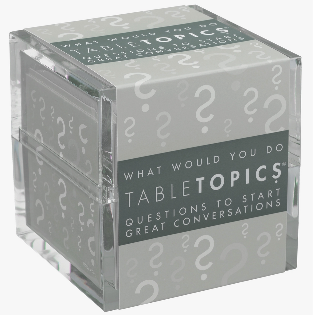 Table Topics Conversation Starter Game – Moxie On Second