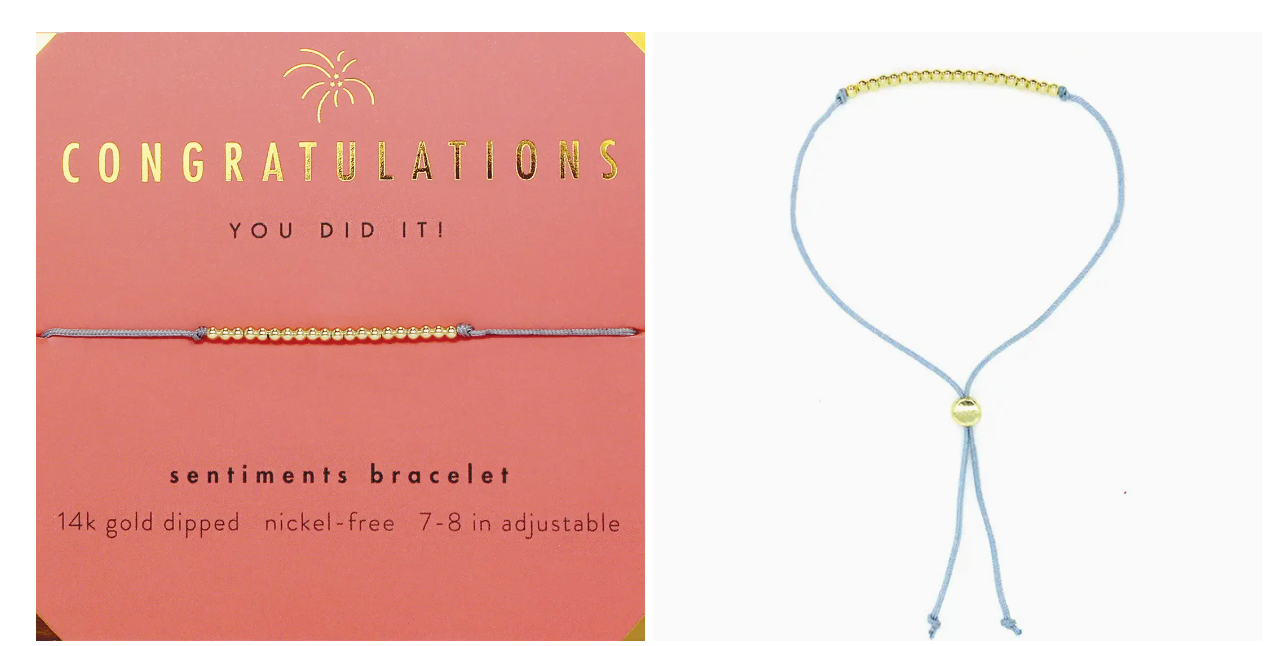 Congratulations You Did It Bracelet – Moxie On Second