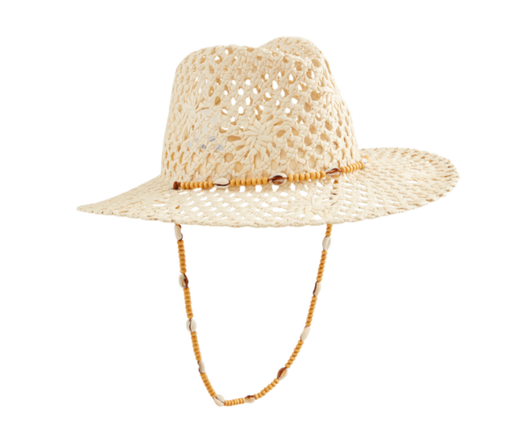 Sea Shell Crochet Fedora ( Assorted Colors ) – Moxie On Second
