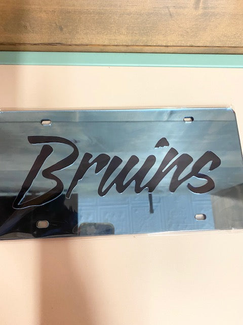 Bruin License Plate – Moxie On Second
