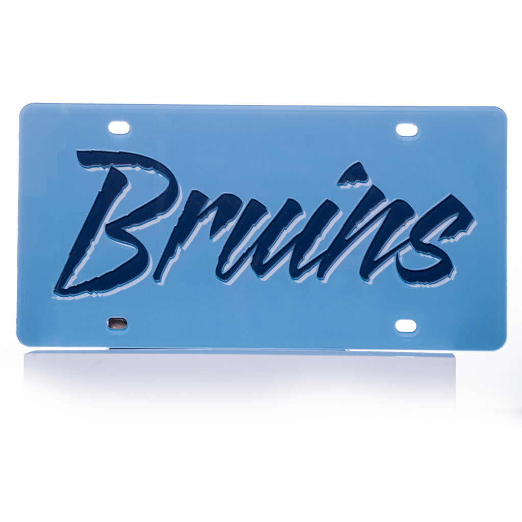 Bruin License Plate – Moxie On Second